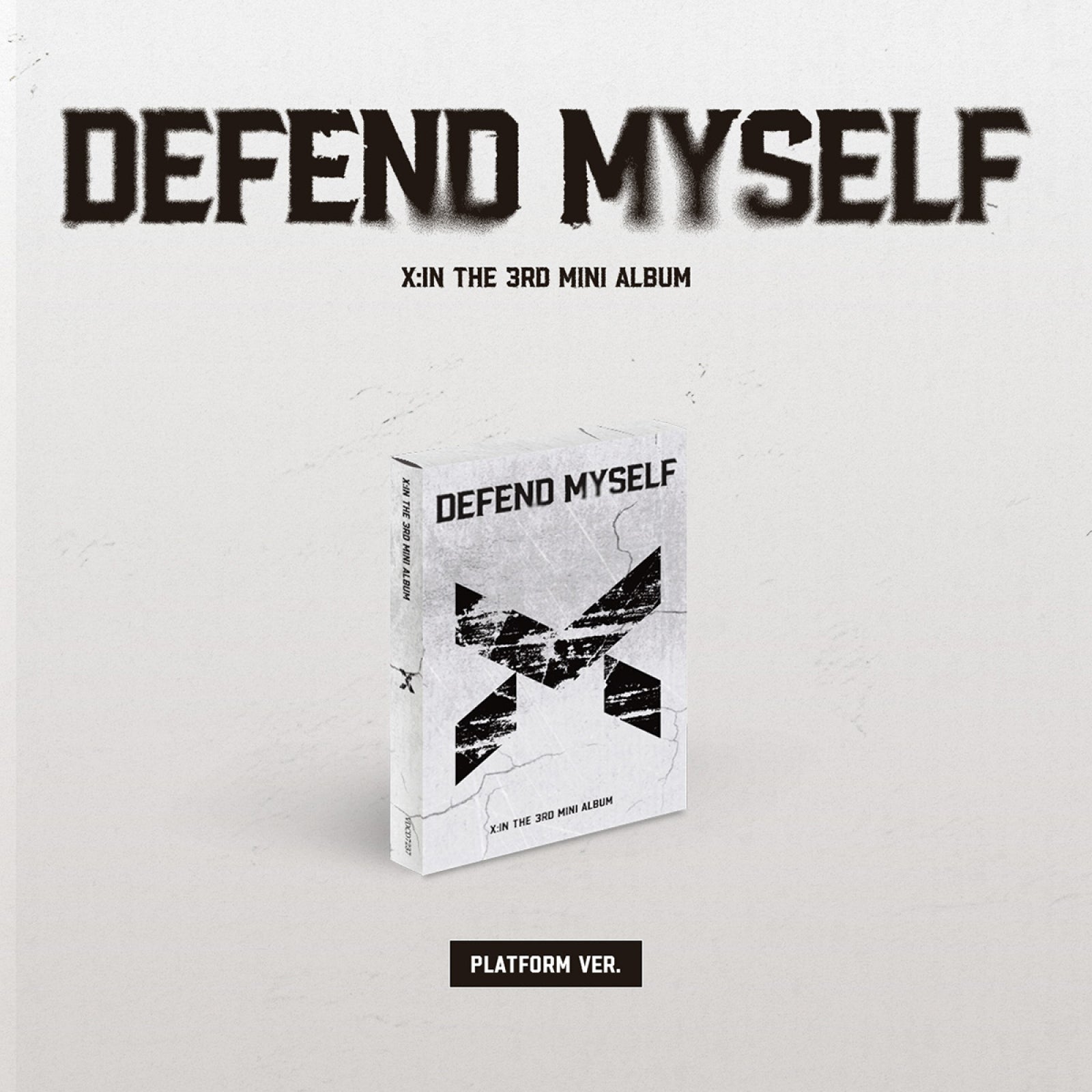 X:IN 3rd Mini Album "DEFEND MYSELF" (Platform Ver.) – Amuse Ground