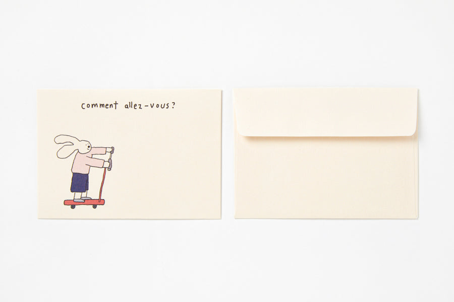 Letter Paper Set Kick Board Rabbit – Amuse Ground