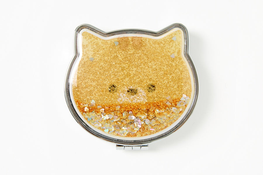 Cheese Cat Compact Glitter Mirror – Amuse Ground