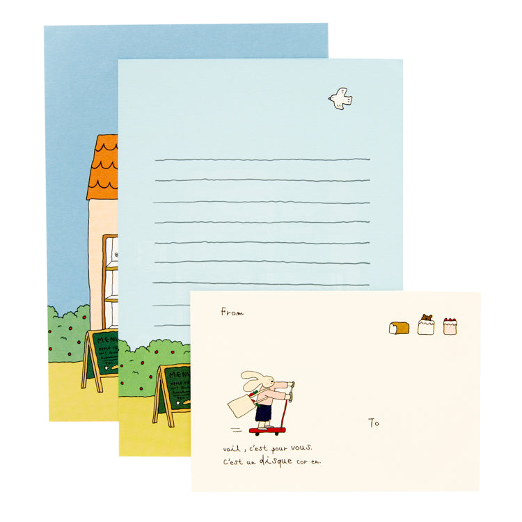 Letter Paper Set - Rabbit's Bakery – Amuse Ground