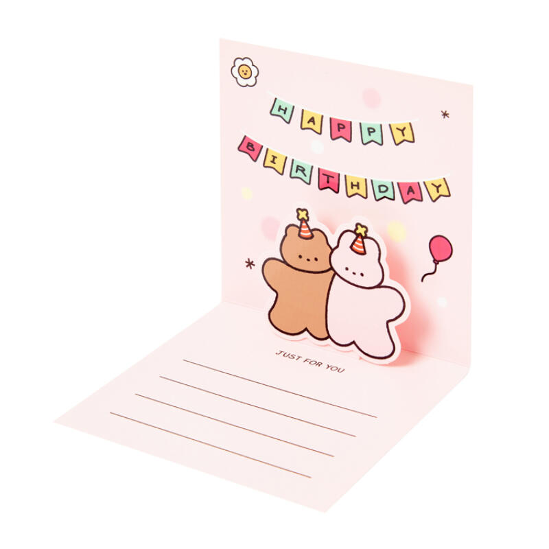 Card Happy Birthday Rabbit Pop-Up – Amuse Ground