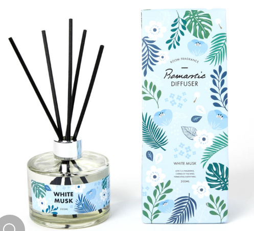 Diffuser Romantic 200ml (White Musk) – Amuse Ground