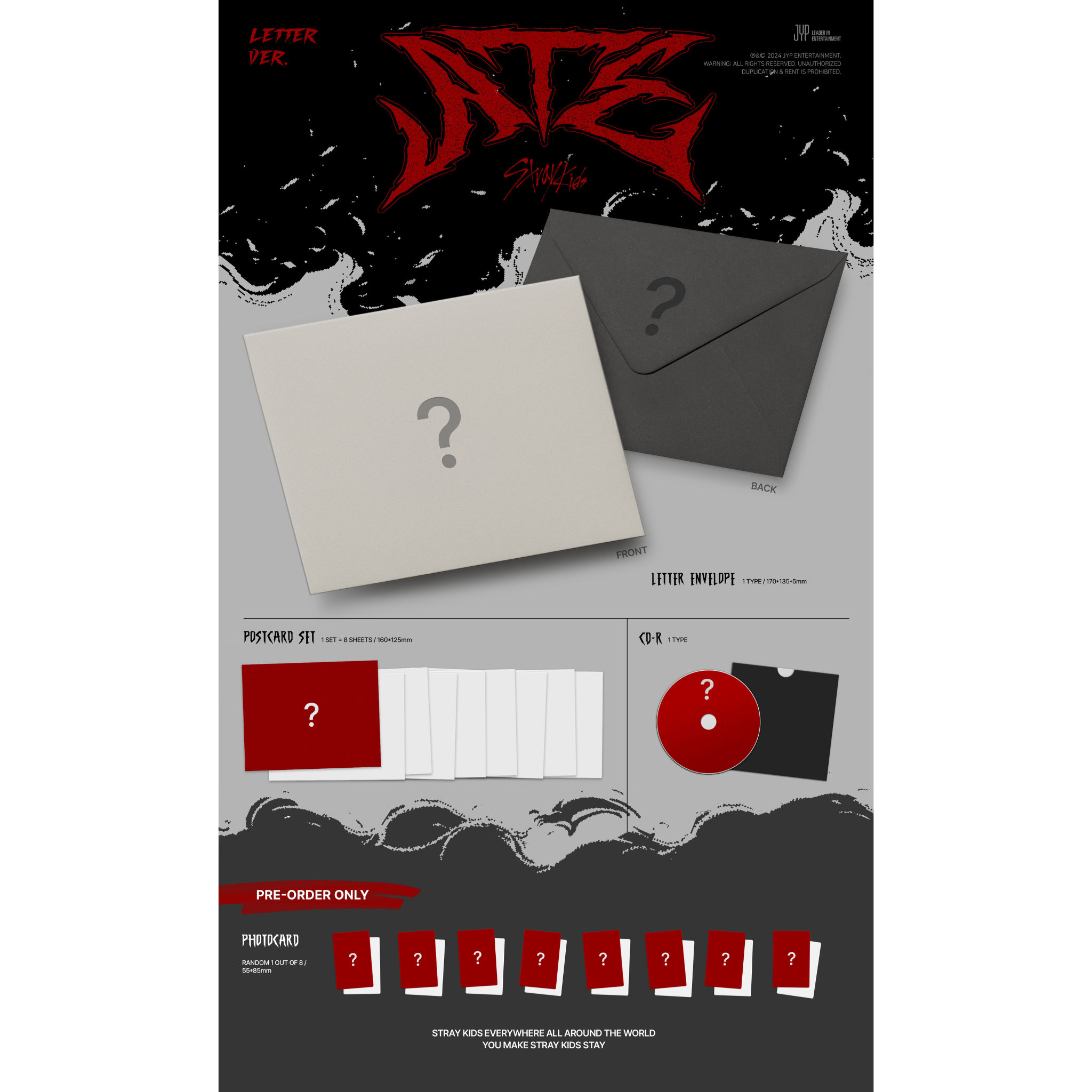 [Pre-Order] STRAY KIDS - ATE (LETTER VER.) – Amuse Ground