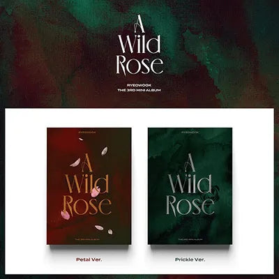 Ryeowook 3rd Mini Album: A Wild Rose – Amuse Ground