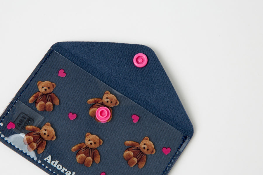 Card Holder Teddy Bear Pattern – Amuse Ground