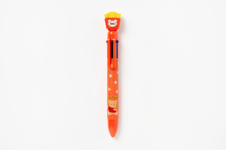 6-Color Ballpoint Pen Fries – Amuse Ground