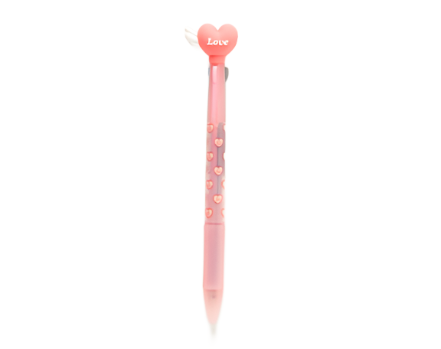 3-Color Pen Heart Pink – Amuse Ground